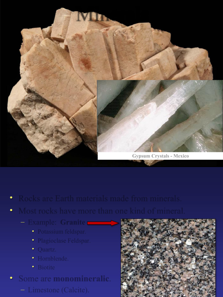 Understanding Gypsum and Mineral Properties | PDF | Minerals | Chemical ...