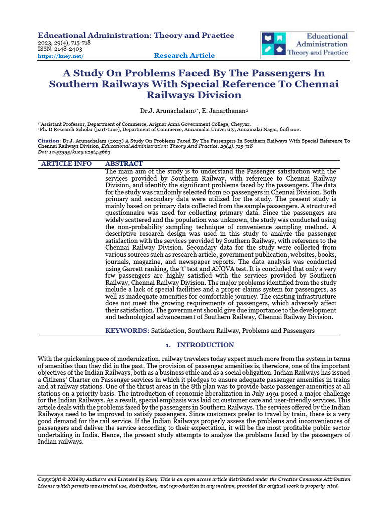 Ip 1085 Vol. 29 No. 4dec 2023 Educational Administration Theory and Practice 1 | PDF | P Value ...