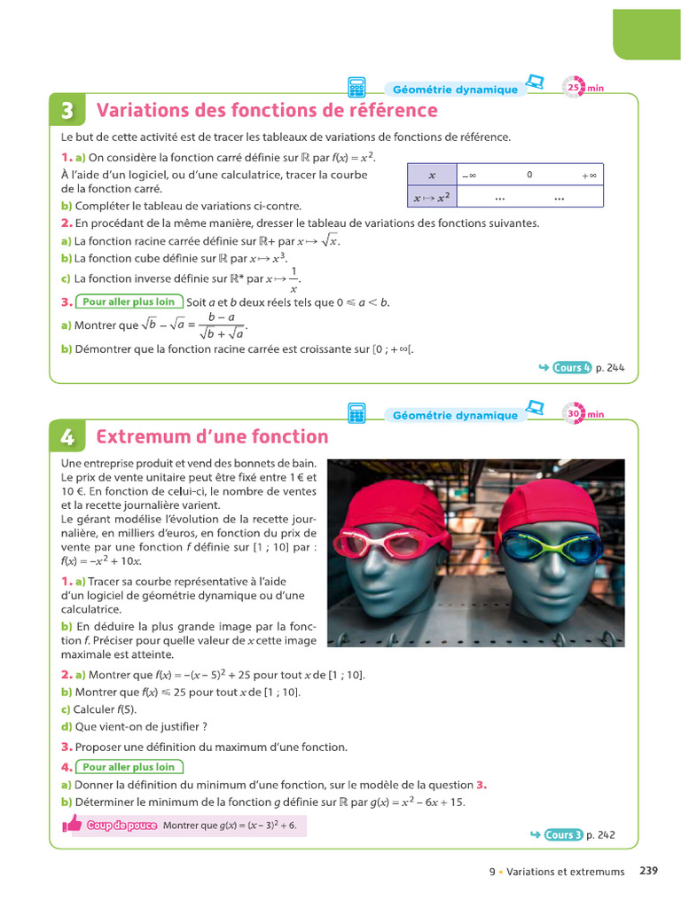 SEC Cours Variations | PDF
