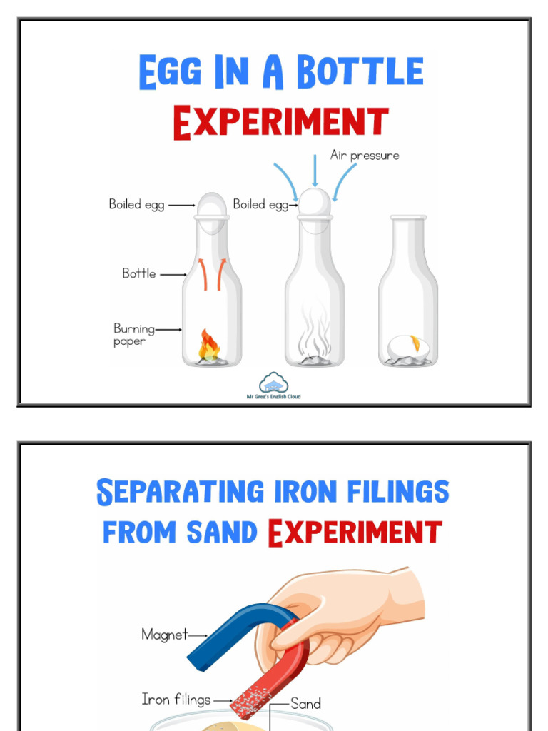 Science Experiments 1 | PDF