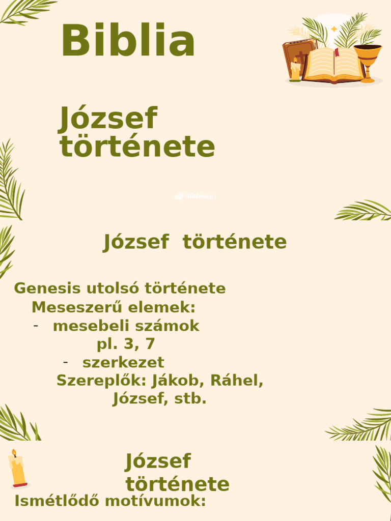 Biblia - József Története | PDF