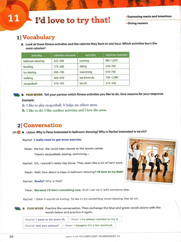 Unit 11 - I'd Love To Try That! | PDF