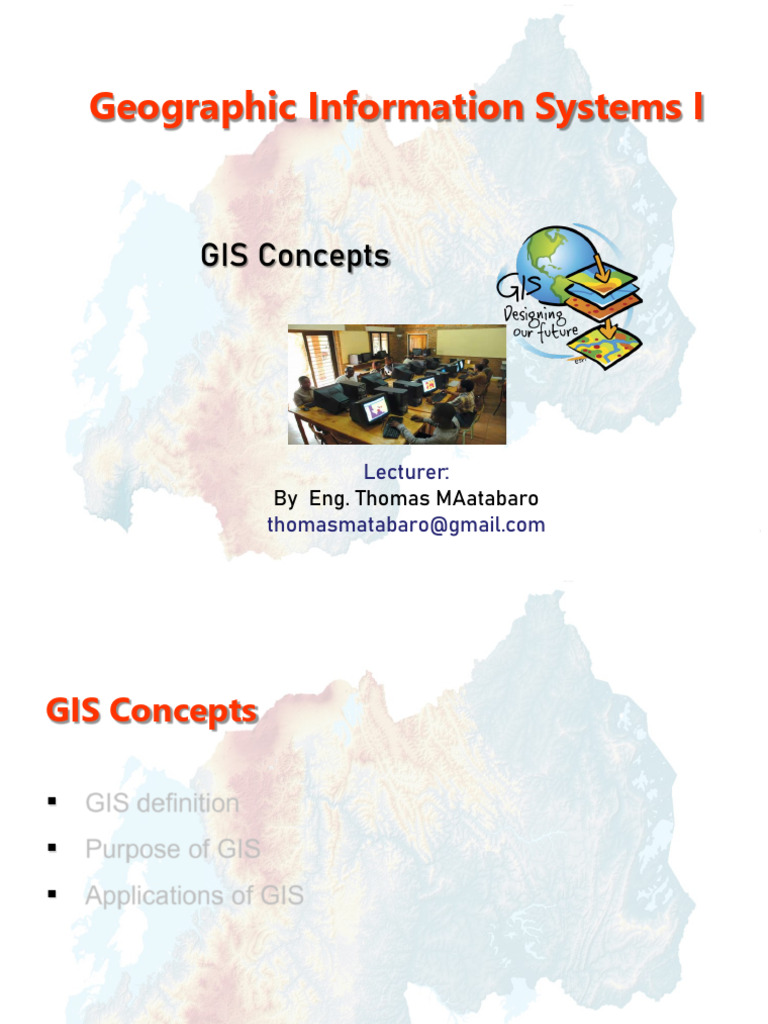 L1 - GIS Concept Definition (1) | PDF | Geographic Information System | Computing
