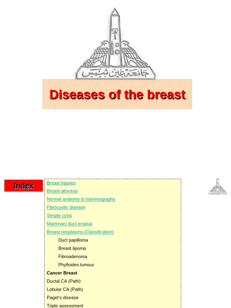 Breast Disease Pathology & Imaging | PDF | Breast Cancer | Breast