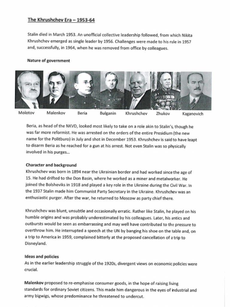 Khrushchev Era Pack | PDF