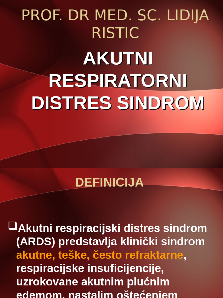 Ards | PDF