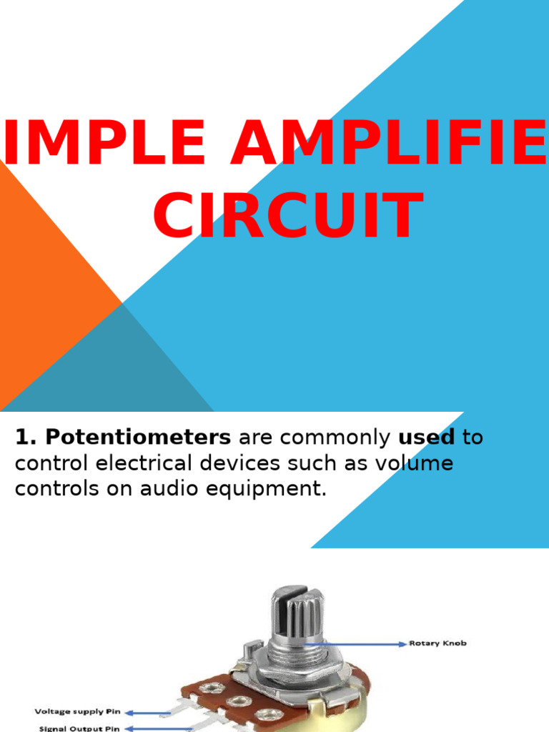 Simple Amplifier Circuit | PDF