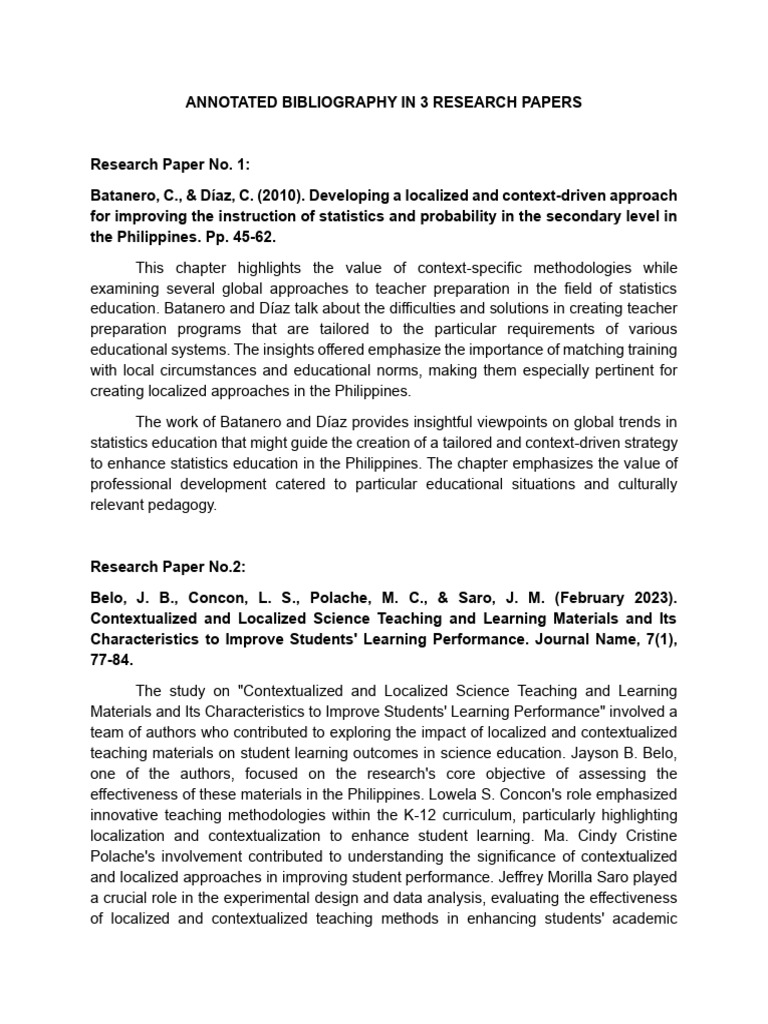 Annotated | PDF | Teachers | Curriculum