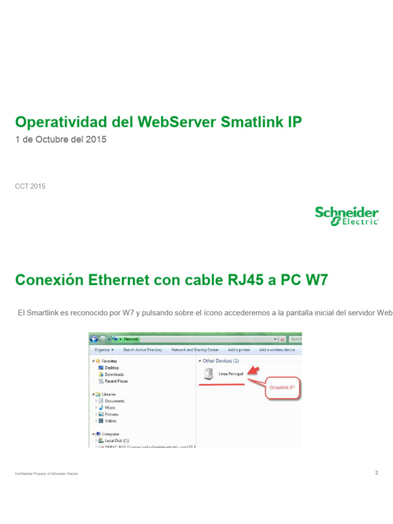 Operatividad Con El WebServer Smatlink IP | PDF | Internet | Telecomunicaciones