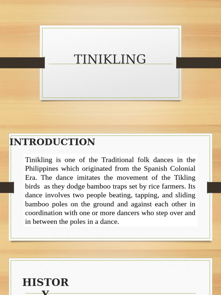 Tinikling | PDF | Physical Exercise | Dances