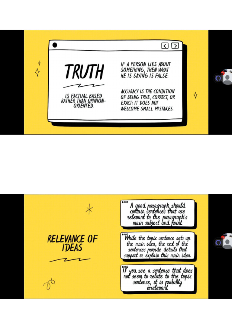 Relevance of Truth Ideas | PDF