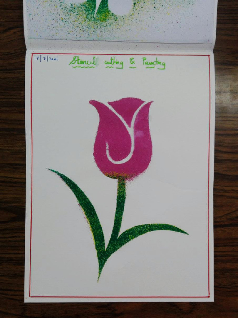 Stencil Cutting and Spray Painting | PDF