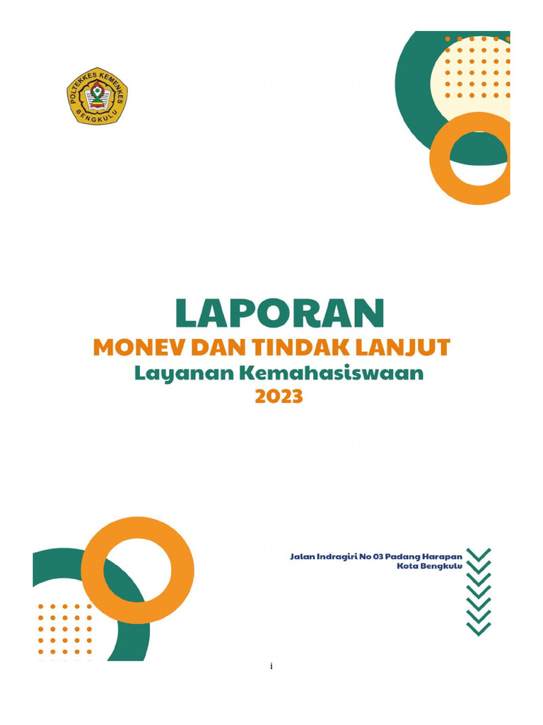Monev Layanan Kemahasiswaan 2023 | PDF