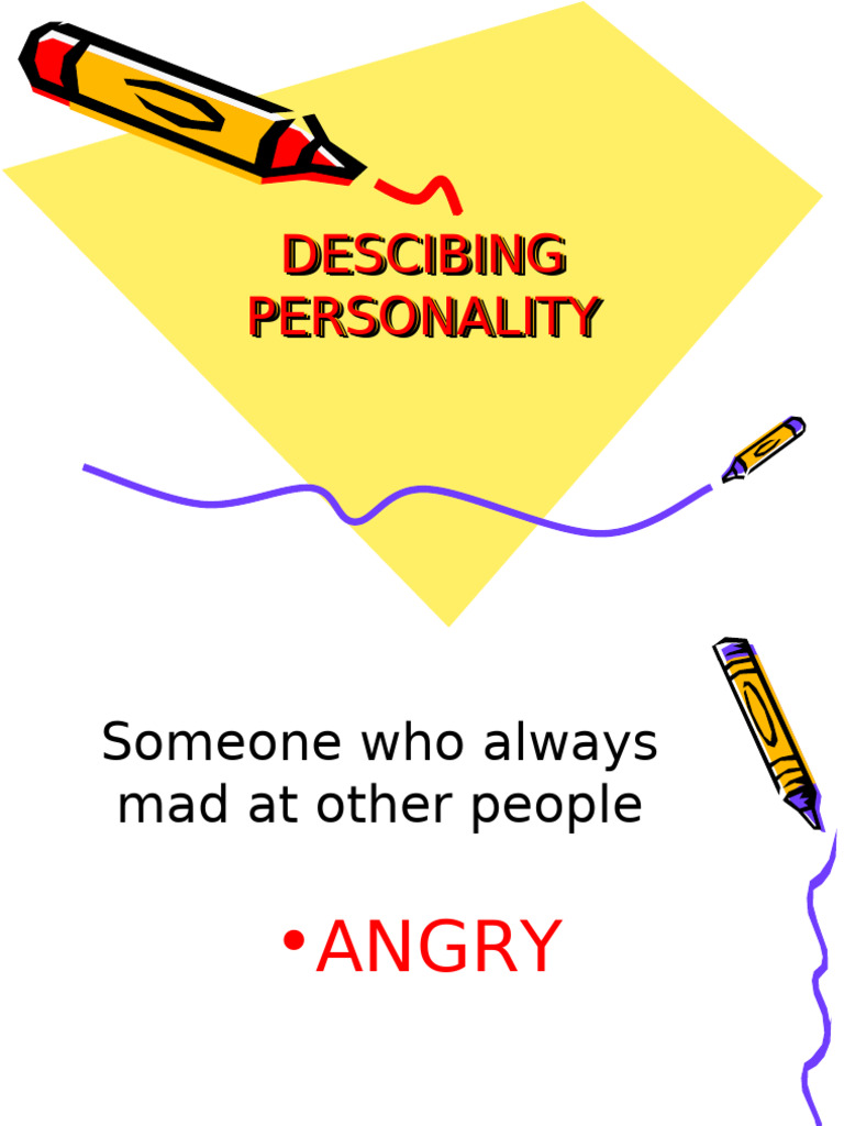 Descibing Personality | PDF