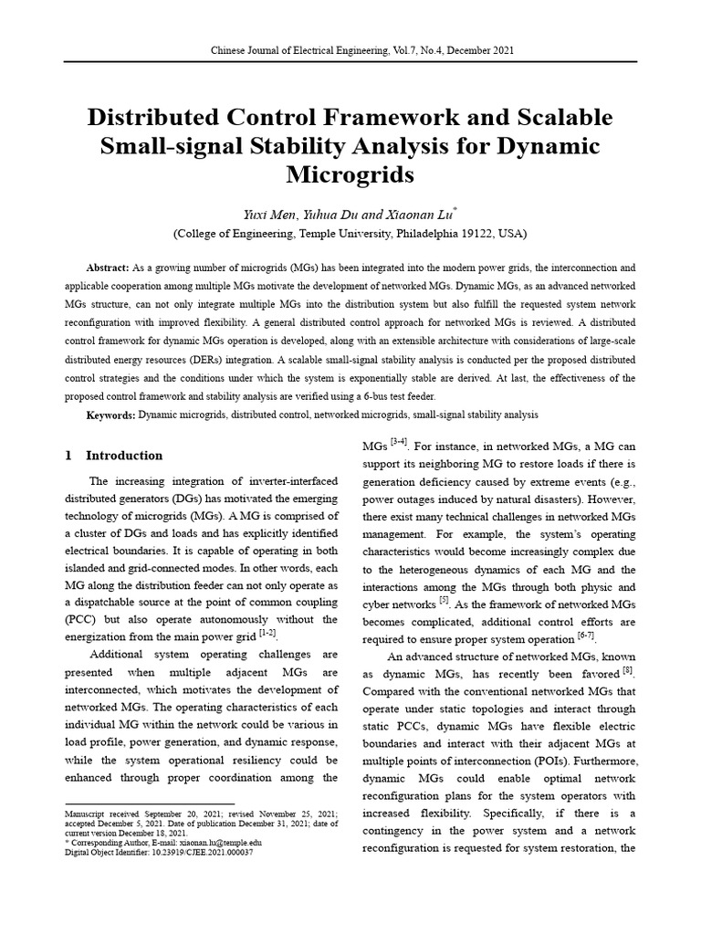 Distributed_control_framework_and_scalable_small-signal_stability_analysis_for_dynamic ...