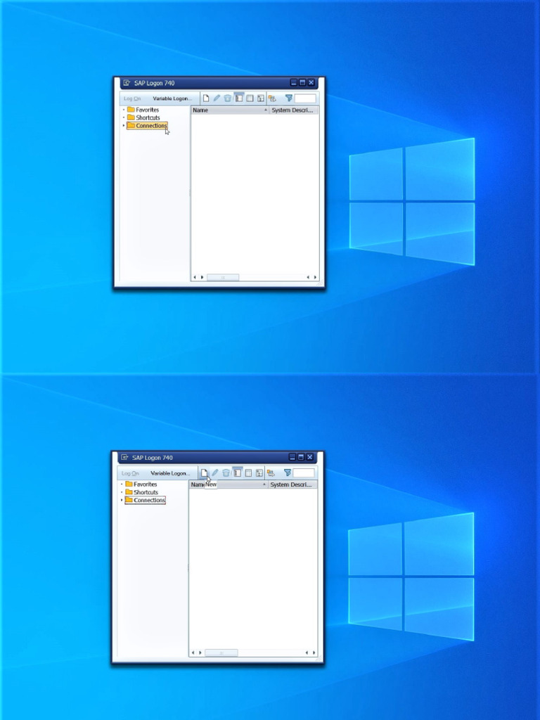 SAP Logon Tutorial | PDF