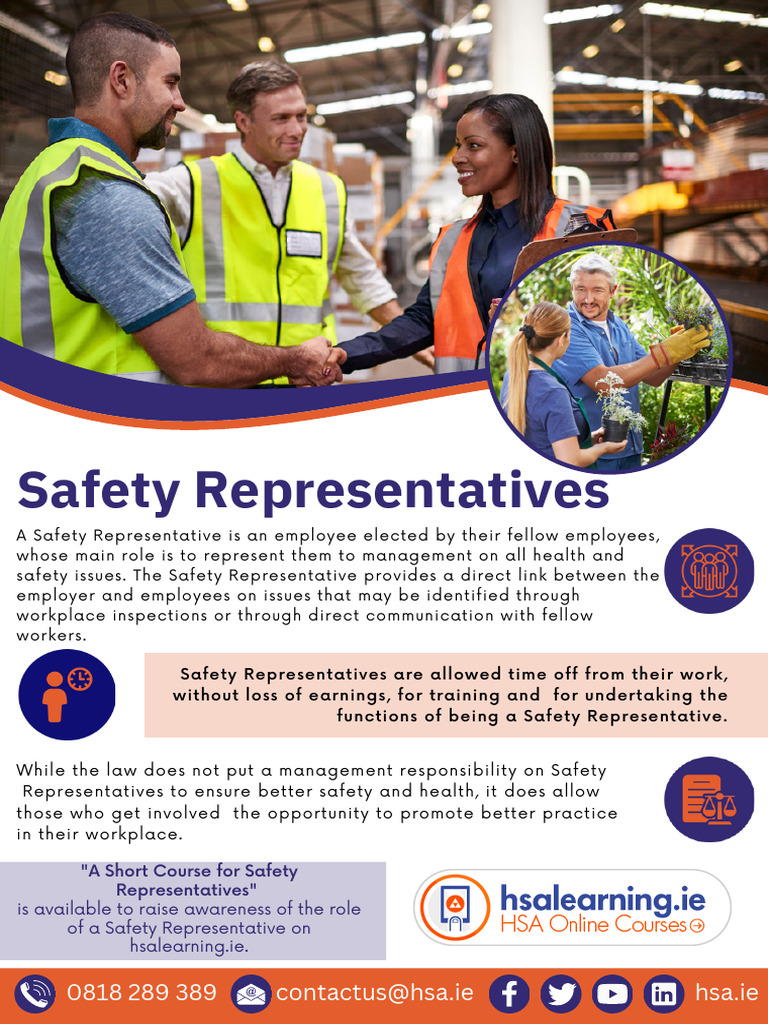Safety Representatives A5 Leaflet | PDF