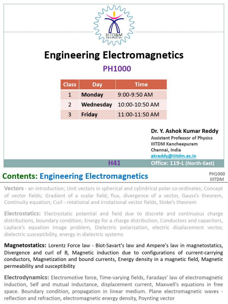 Week-2 - Magnetostatcis-Class Material | PDF | Magnetism | Magnetization