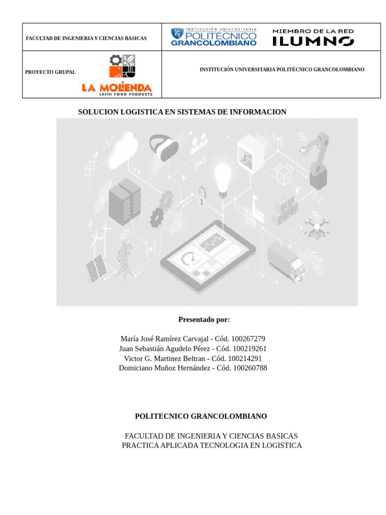 Proyecto Grupal | PDF | Software | Logística