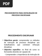 Fases Do Procedimento Disciplinar | PDF | Sindicato