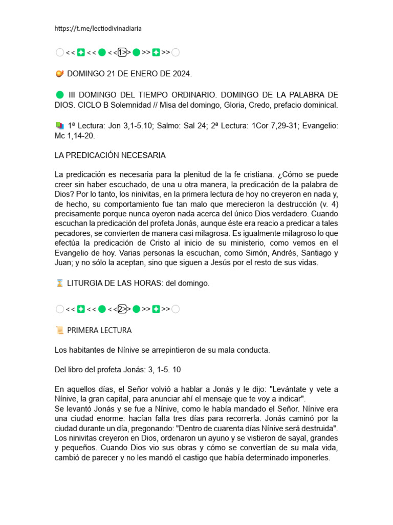 21 Ene 24 | PDF | Jesús | Cristo (título)