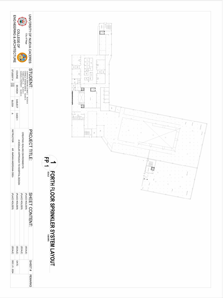 Bu Final Plate FP1 4TH Floor | PDF