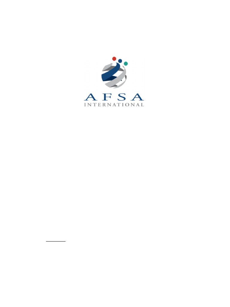 Request for Arbitration Form AFSA | PDF | Arbitration | Arbitral Tribunal