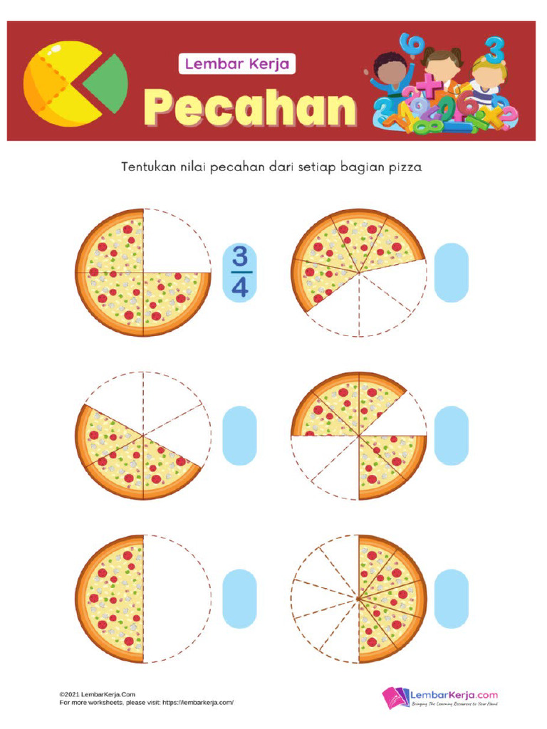MTK Pecahan 1 C | PDF