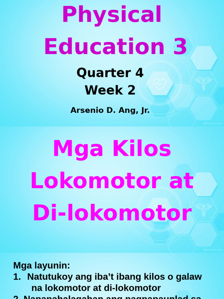 PPT-MAPEH-PE-Q4-W2 | PDF