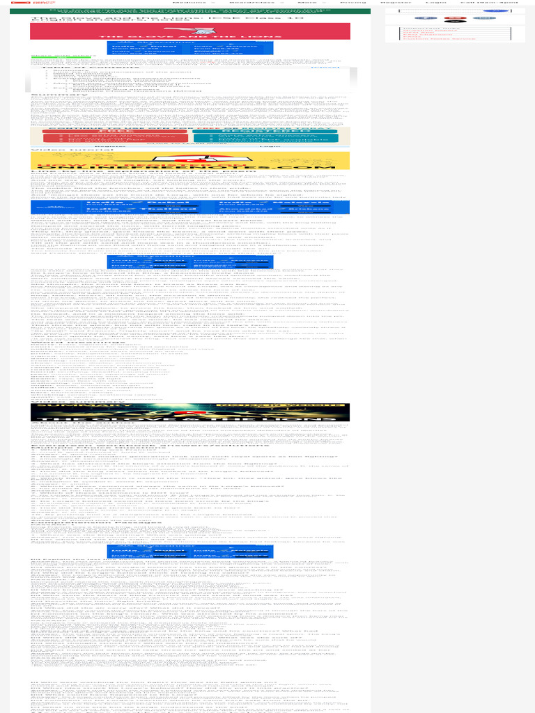The Glove and The Lions ICSE Class 10 English Answers, Notes | PDF ...