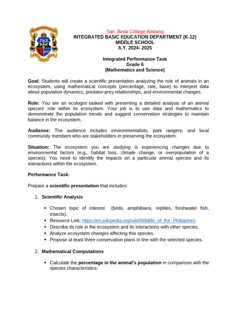 Scientific Presentation | PDF | Conservation Biology | Ecosystem