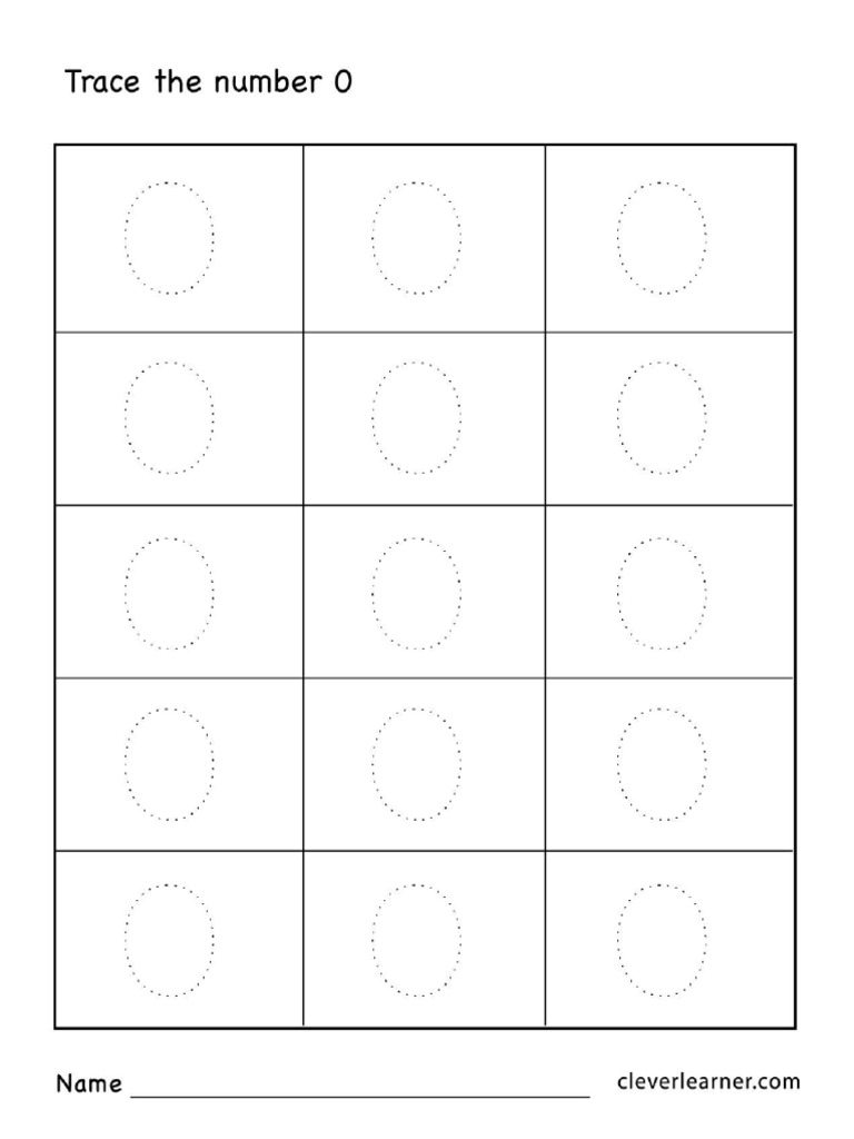 Zero Tracing Sheet A2 | PDF