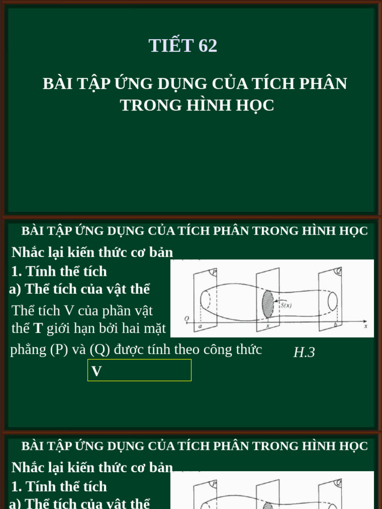 Bai Tap Ung Dung Tich Phan - Toan 12-GV Tran Duc Khoa 46c6c | PDF