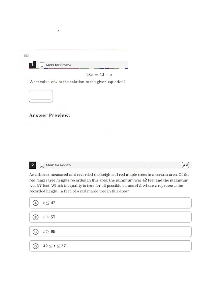 2024-05-Digital-SAT-Int-A-Math-Module-1 | PDF
