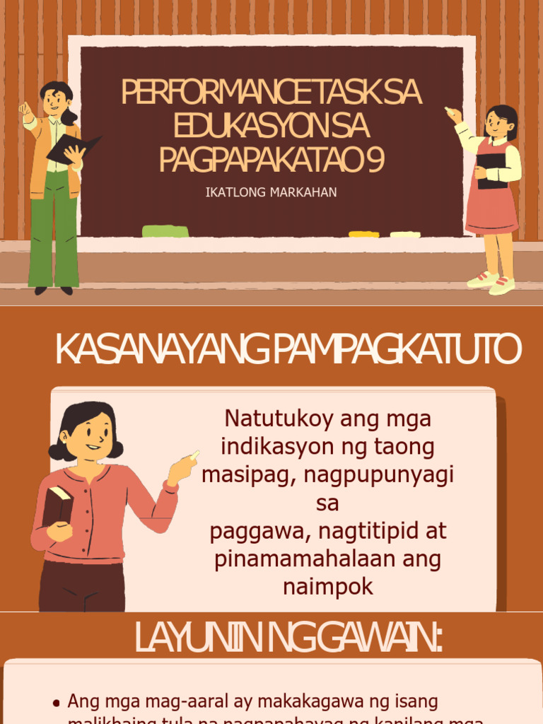 PERFORMANCE-TASK-Q3-ESP9 T | PDF