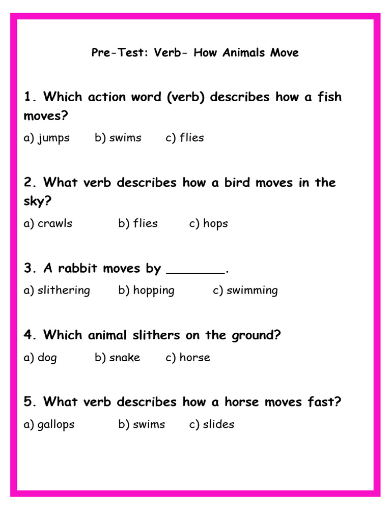 Pre TEST | PDF