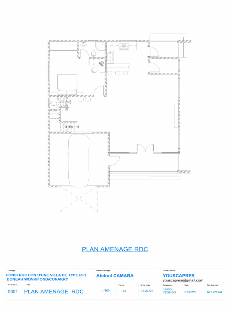 Plan Amenage RDC | PDF