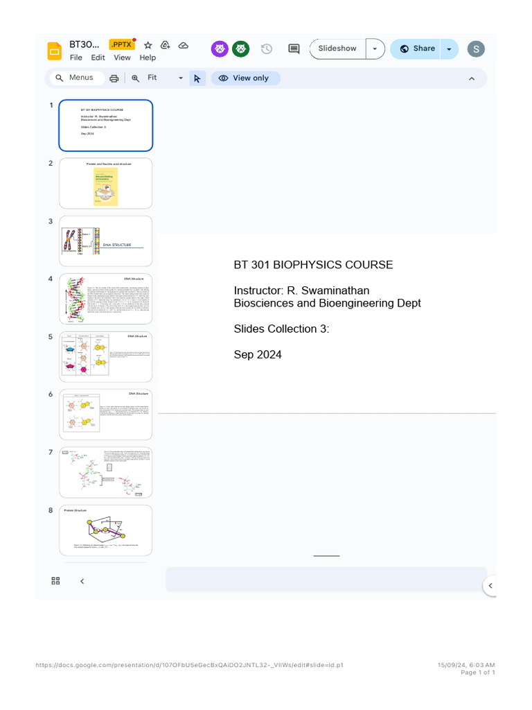 BT301 - Lecture - 3 - Truncated - PPTX - Google Slides | PDF