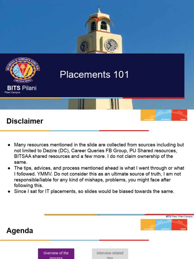 Placements 101 | PDF | Debugging | Computing