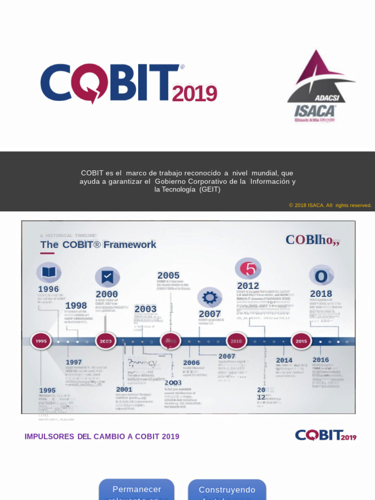 Cobit2019 Iaia | PDF | Cobit | Tecnología de información y comunicaciones