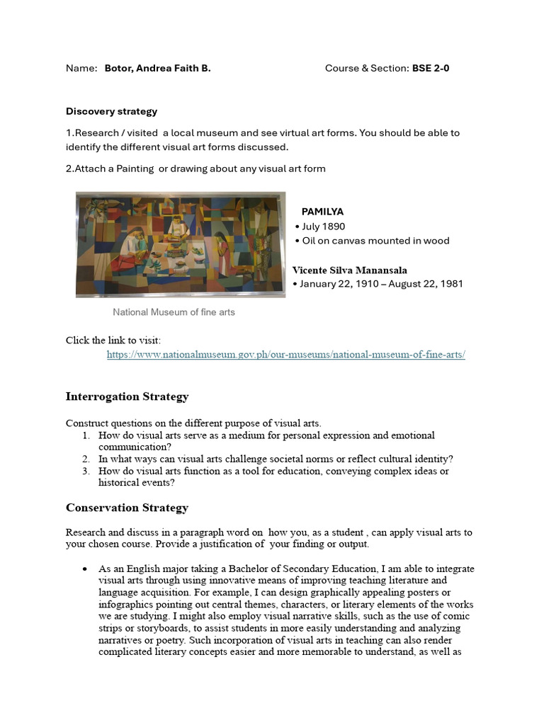 Botor J Andrea Faith B. | PDF | The Arts | Narrative