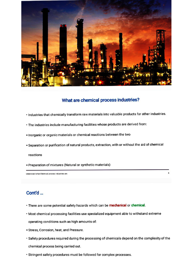 Chemical Process Technology | PDF