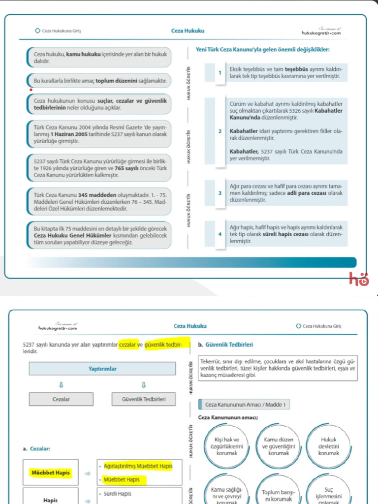PDF Ceza Hukuku | PDF