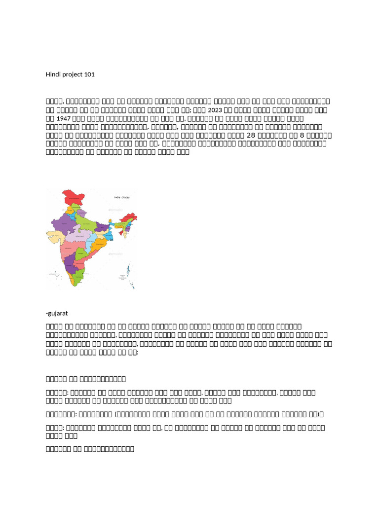 hindi project | PDF
