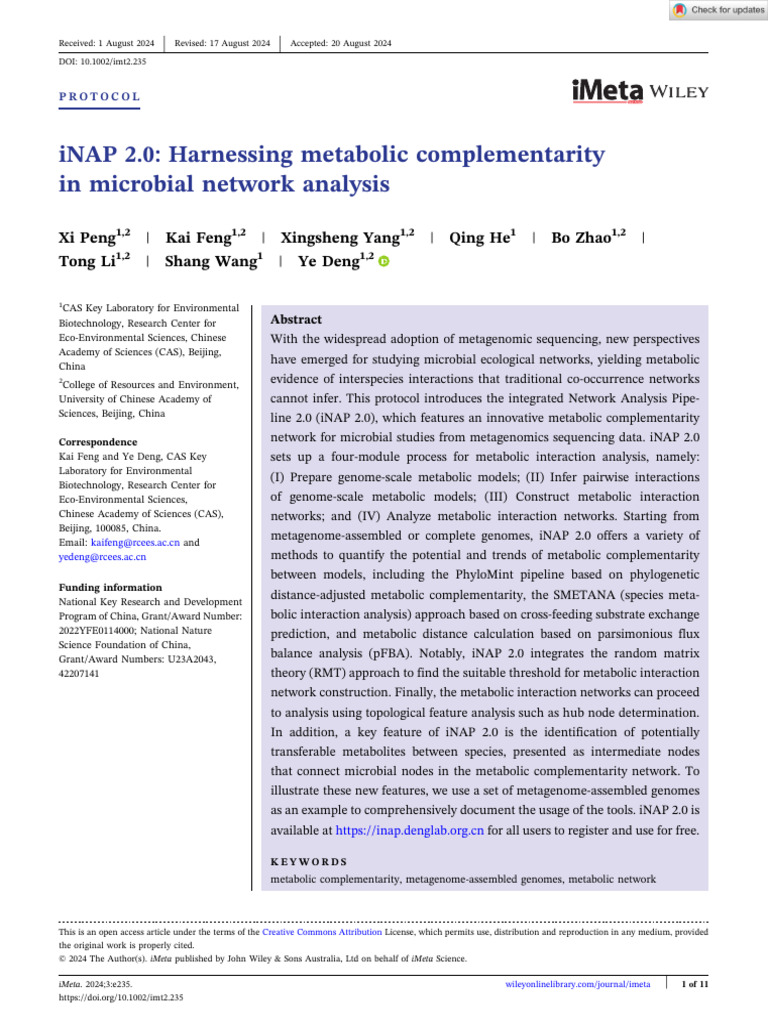 Microbial Network Analysis Tool | PDF | Bioinformatics | Computer File