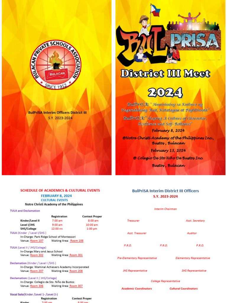 Final Bulprisa Cul and Acad | PDF