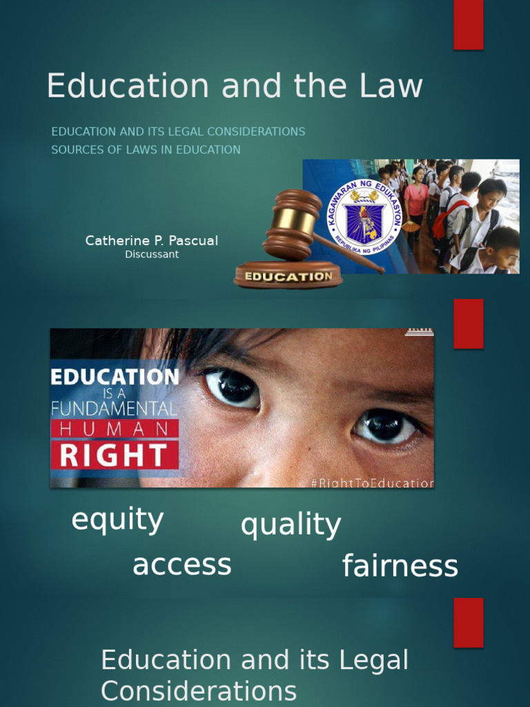 Legal Frameworks in Education Rights | PDF | Special Education ...
