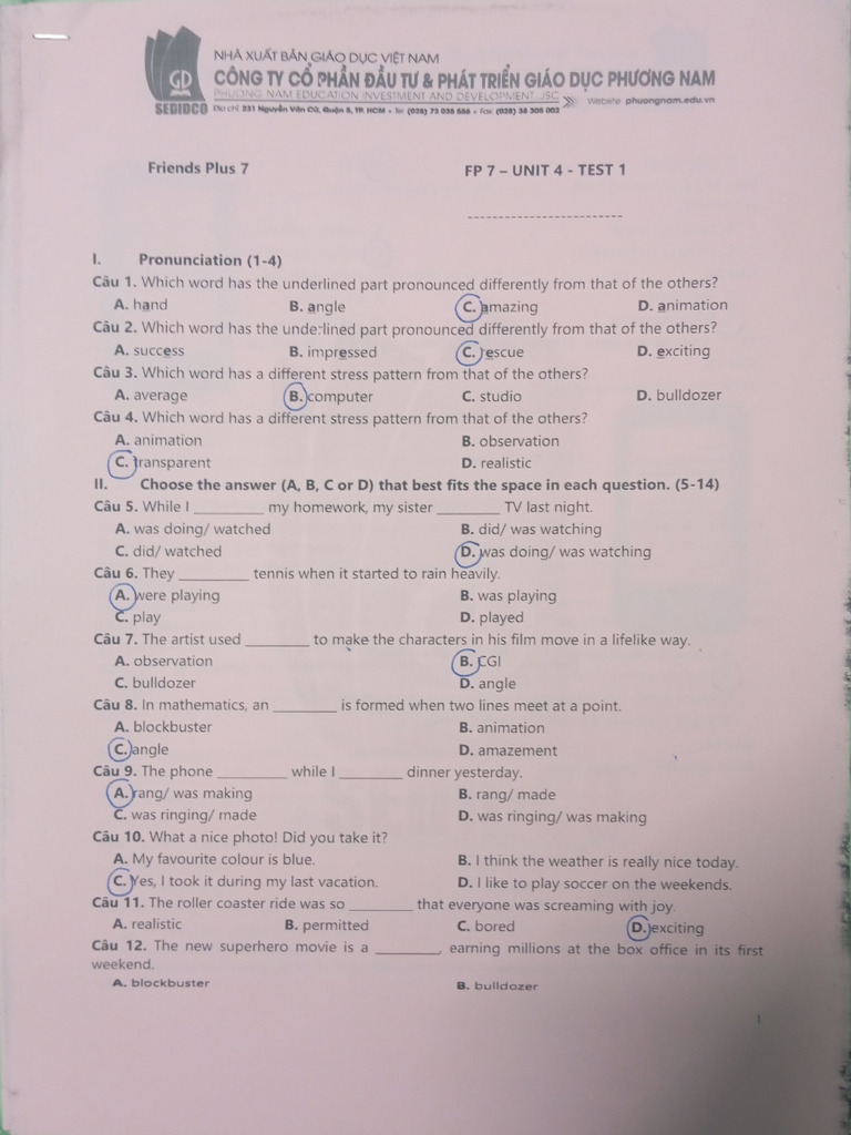 Unit 4 Test 1 Pdf