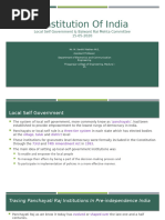 Ashok Mehta and Balwant Rai Mehta Committee Report | PDF | Government ...