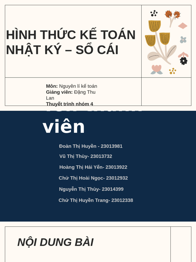 Slide Thuyet Trinh Nhom 4 | PDF